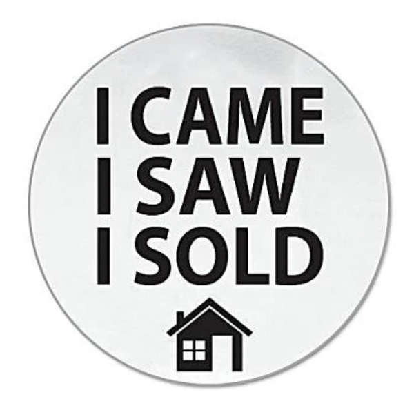 Real Estate Round Magnetic Auto Emblem – FMLS Service Center