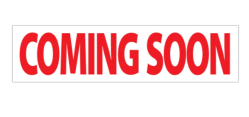 Removable Coming Soon Sticker – FMLS Service Center