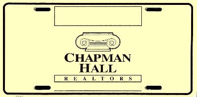 Chapman Hall License Plate – FMLS Service Center
